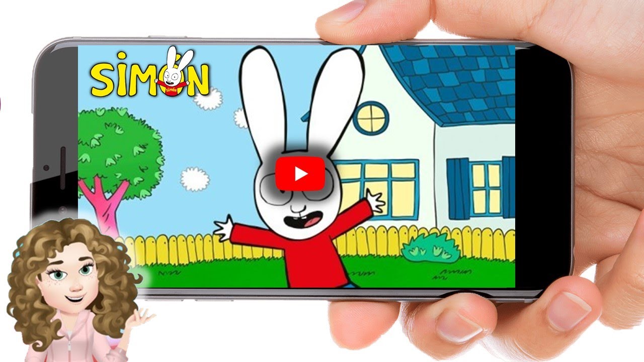 Video Invitacion Digital Animada Virtual Del Conejo Simon - YouTube