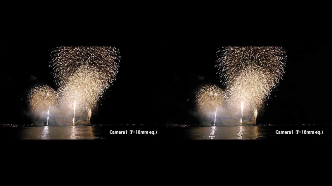 Multi-cam Hyper 3D Video of Fireworks - YouTube