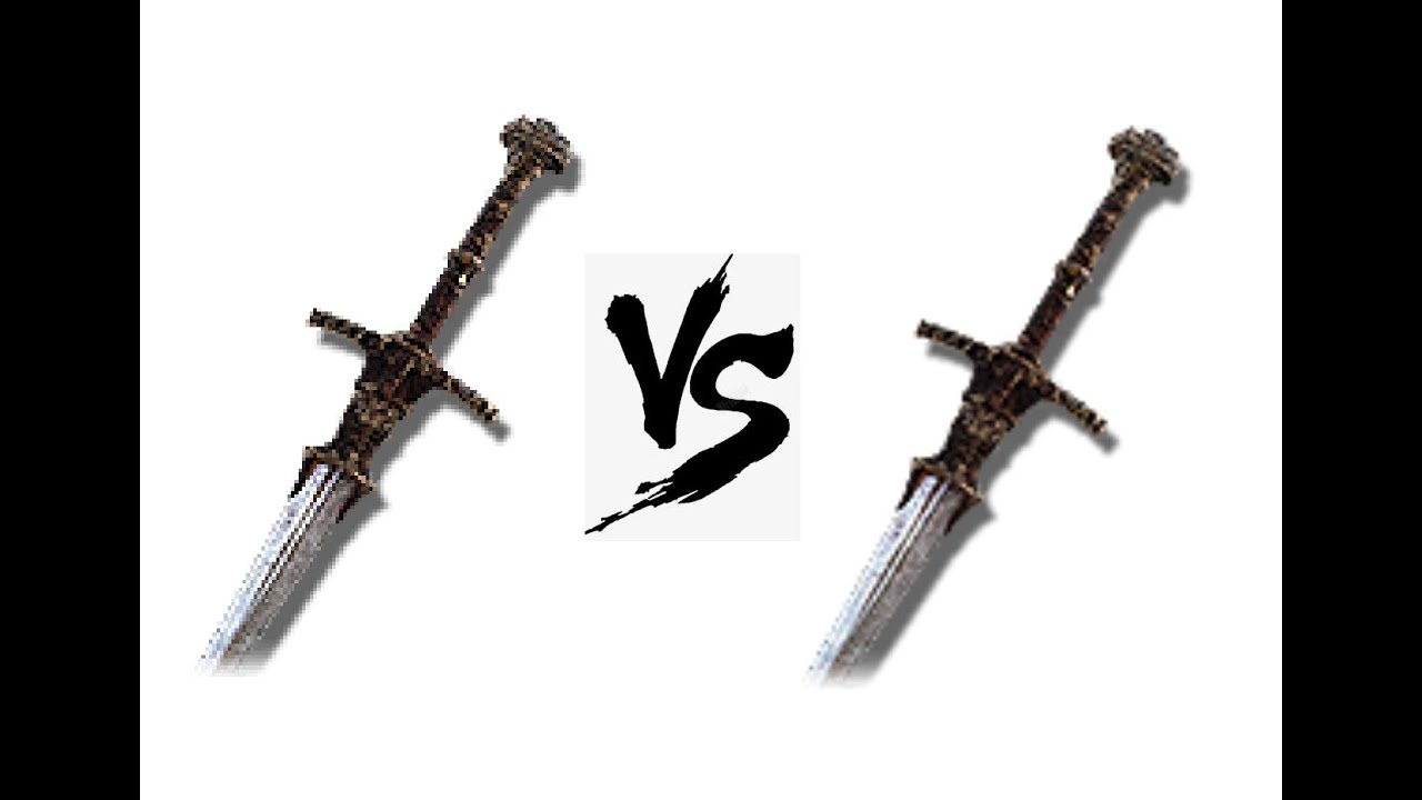 Cleanrot Knight's Sword VS Cleanrot Knight's Sword - YouTube