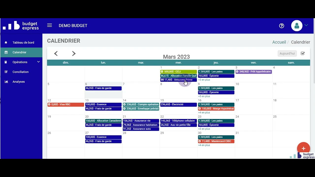 Modifier le montant d'opération globale - YouTube