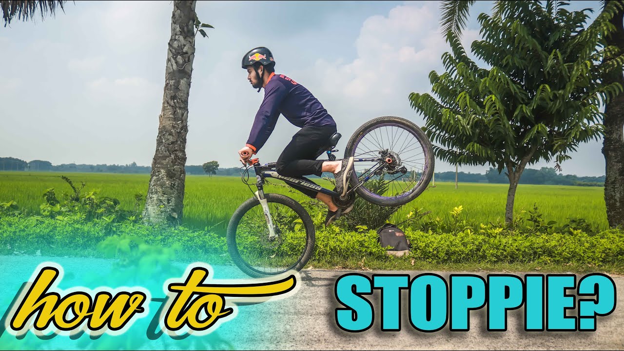 HowTo Stoppie on Cycle MTB Stunt Tricks ? - YouTube