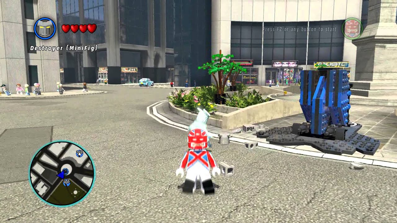 LEGO MARVEL Super Heroes - Captain Britain Kills Destroyer (MiniFig ...