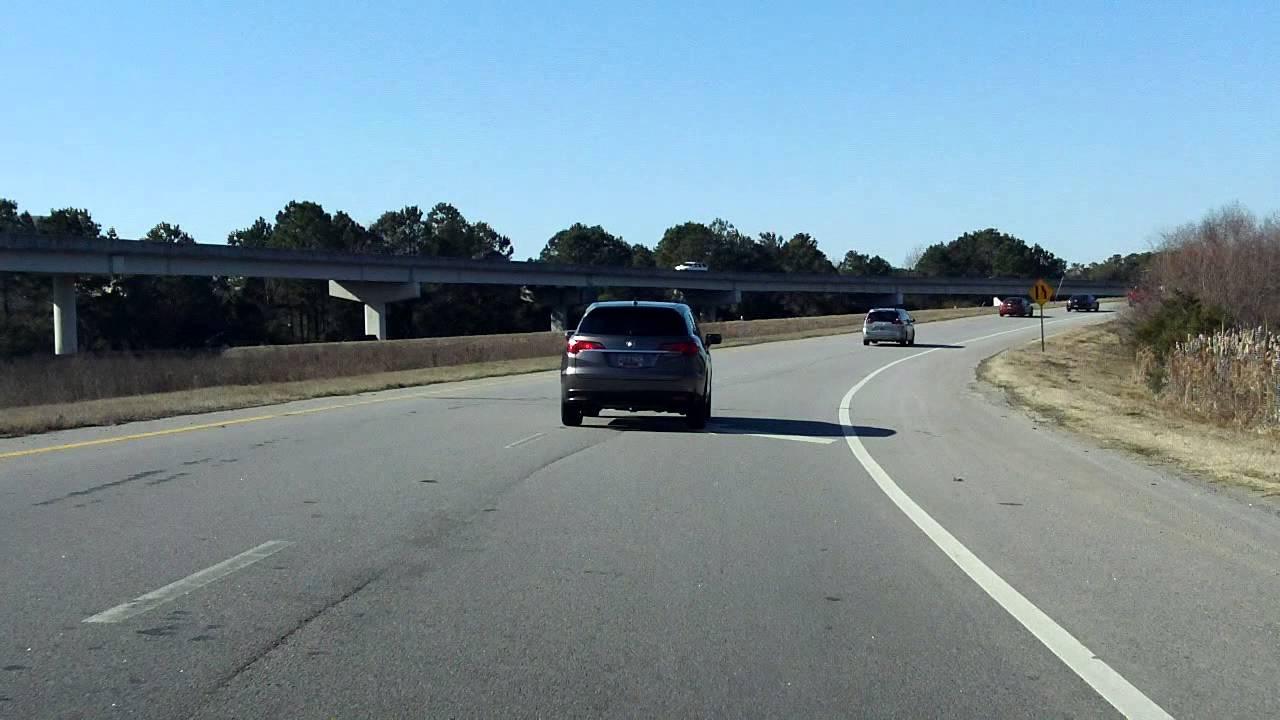 Mark Clark Expressway (Interstate 526 Exit 29) outbound - YouTube