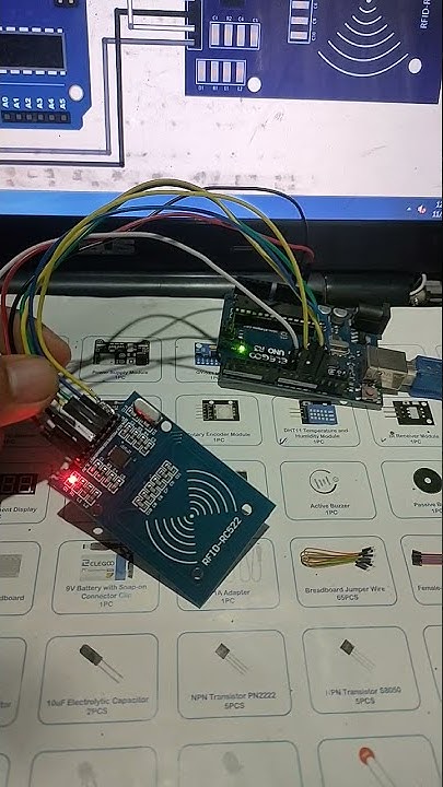 Test RFID module RC522 with arduino #arduino #shorts #arduinoshorts ...