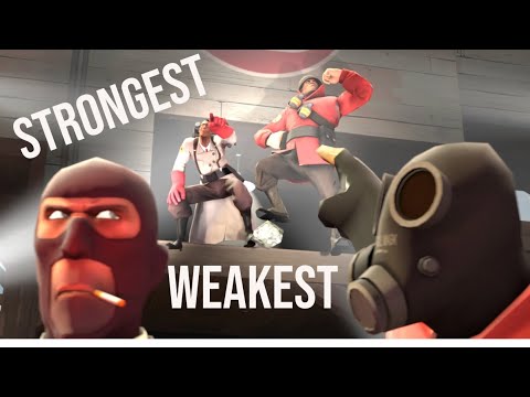 Ranking each TF2 Class from Weakest to Strongest - YouTube