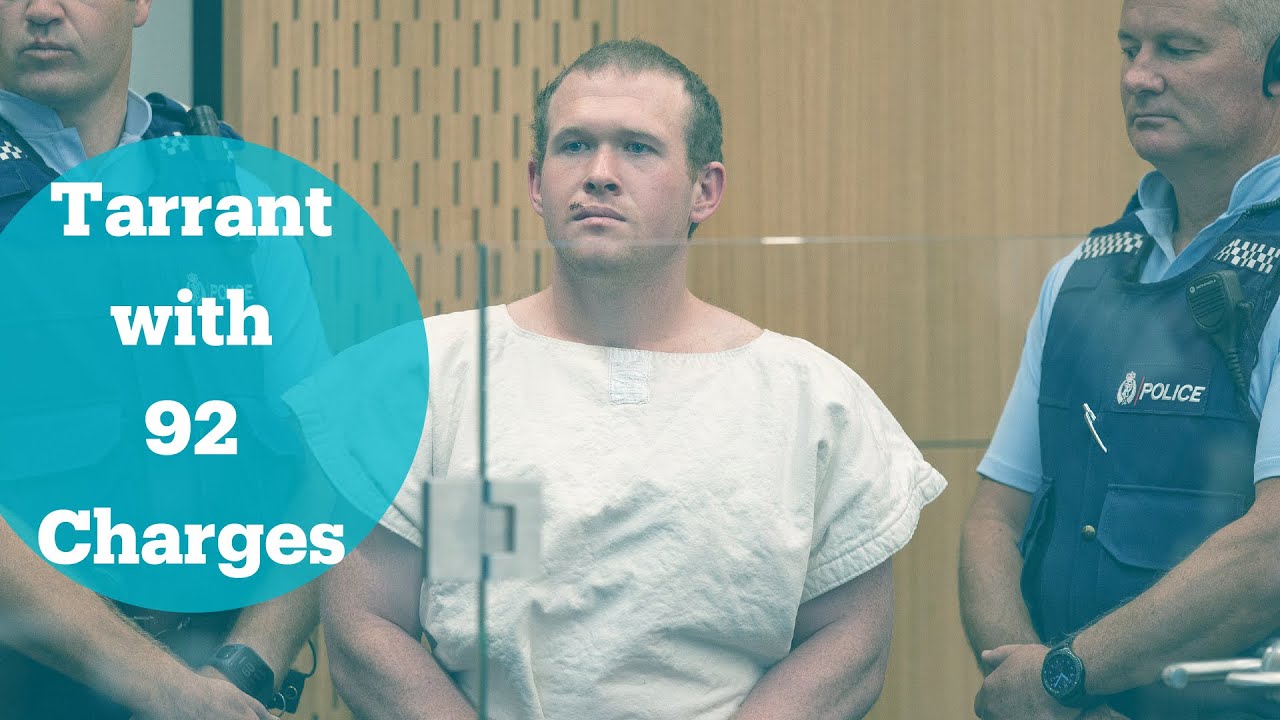 Brenton Tarrant has pleaded guilty to all 92 charges - YouTube