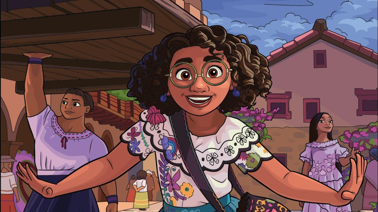 Happy Colour - Colour by Number. Disney Encanto. Mirabel Introduces Her ...