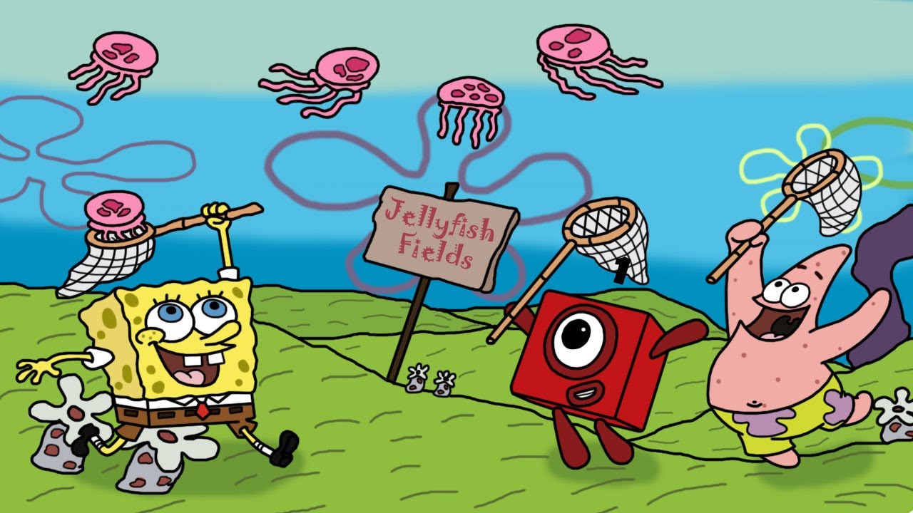 Numberblocks Spongebob