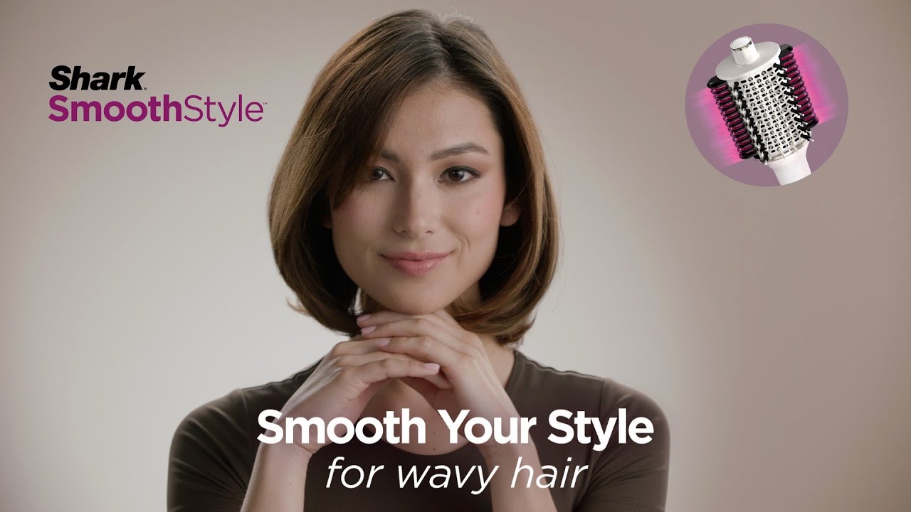 Hair Styler | Dry Hair Mode For Wavy Hair (Shark® SmoothStyle™) - YouTube