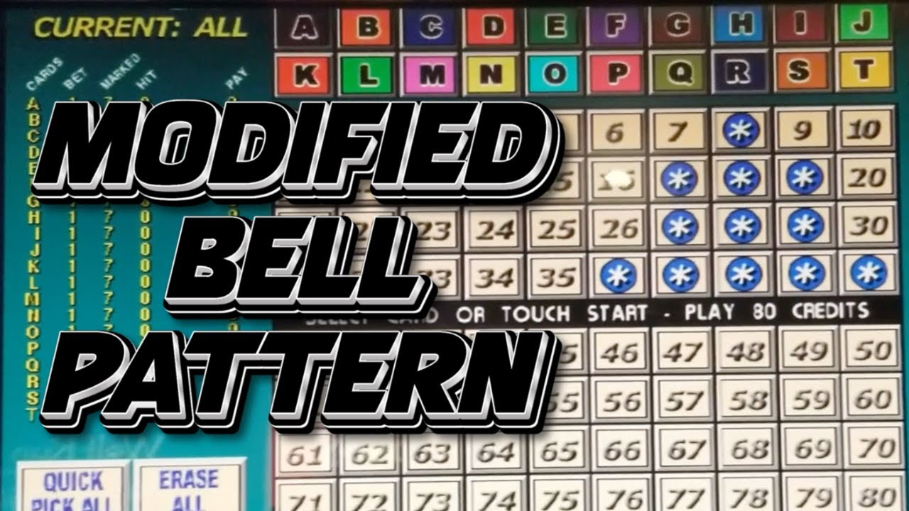KENO - Multicard - Modified Bell Pattern With 7 Spots - Chumash - YouTube