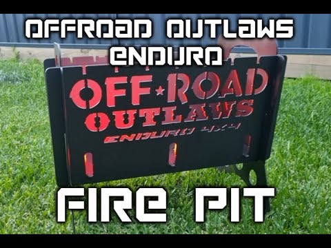 Fire Pit Build for Offroad Outlaws Enduro 4x4 - YouTube