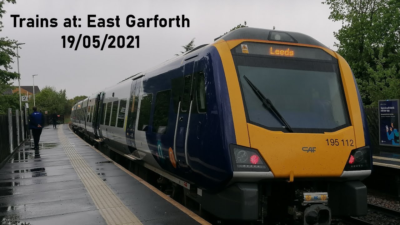 Train Spotting At East Garforth 19/05/2021 - YouTube