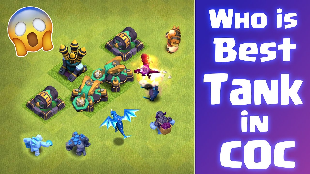 Who is Best Tank in COC ? | Clash of Clans | *Overpowered Tanks ...