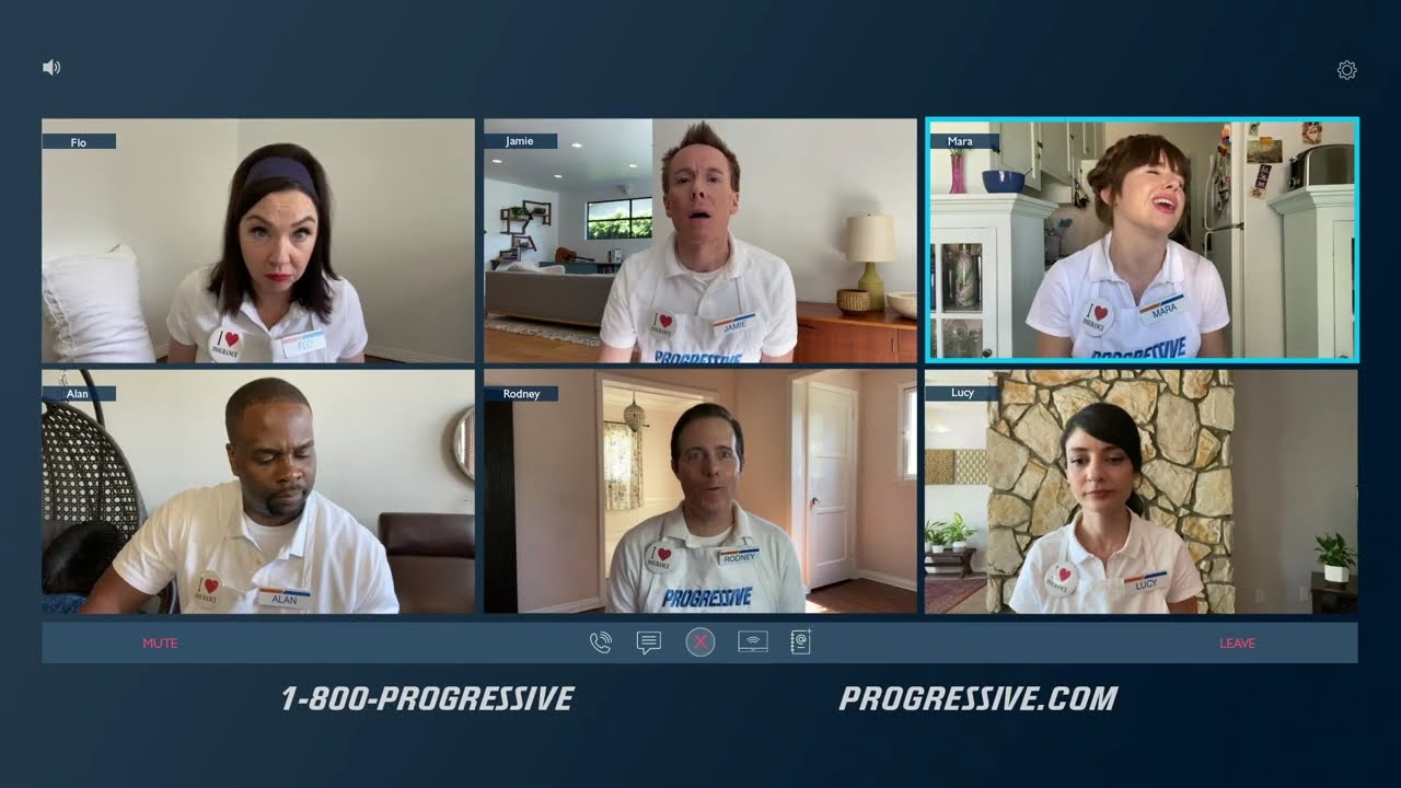 Progressive - WFH Mara Unmuted Ad - YouTube