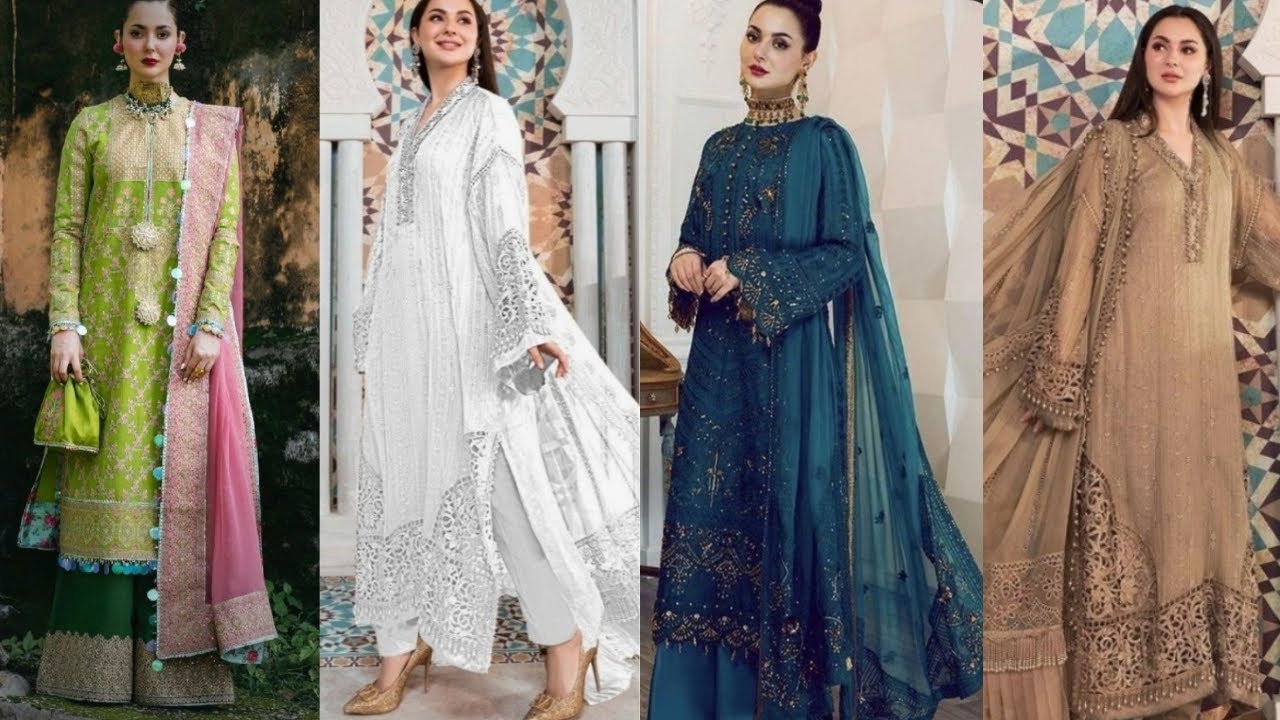 latest hania Aamir designer Pakistani suit for women 🥰🥰🥰 - YouTube