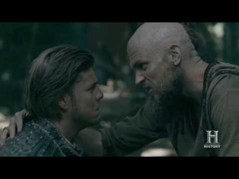 Vikings S05E01 - Ivar and Floki emotional goodbye