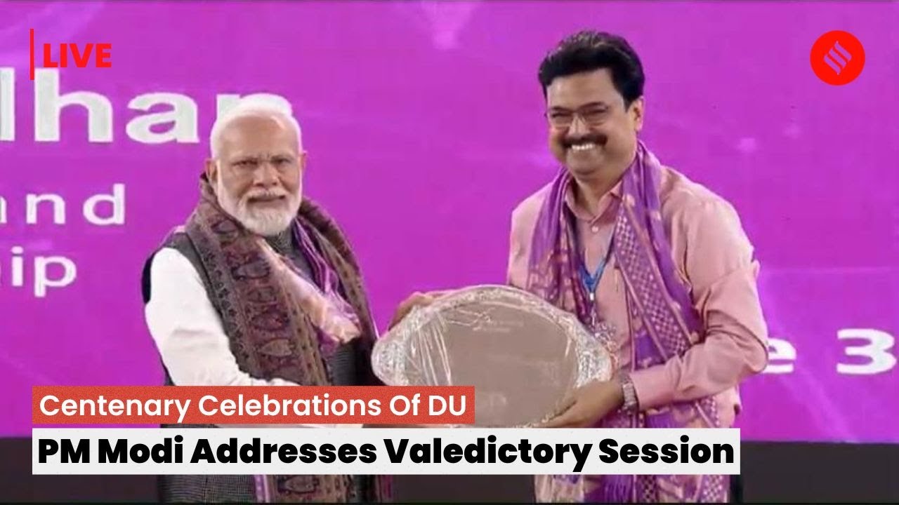 PM Modi Addresses Valedictory Session During Centenary Celebrations Of ...