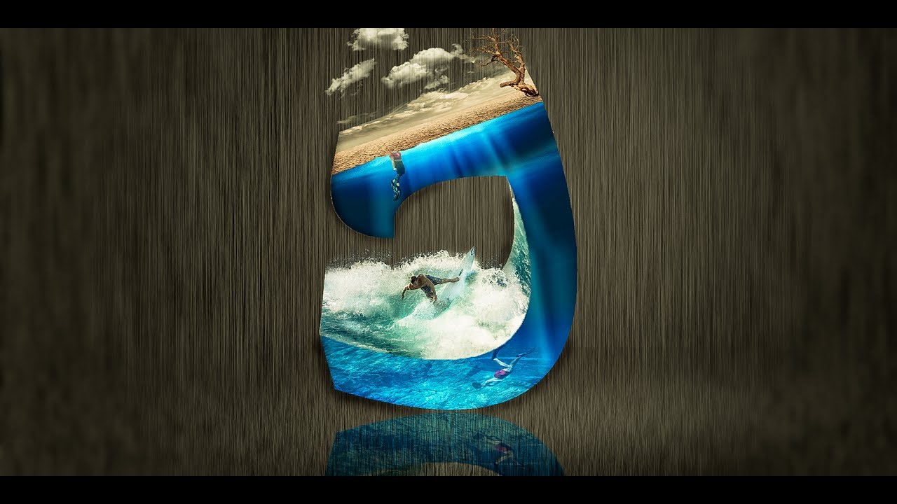 3D Photoshop Tutorial CS6 - Photo Manipulation - YouTube