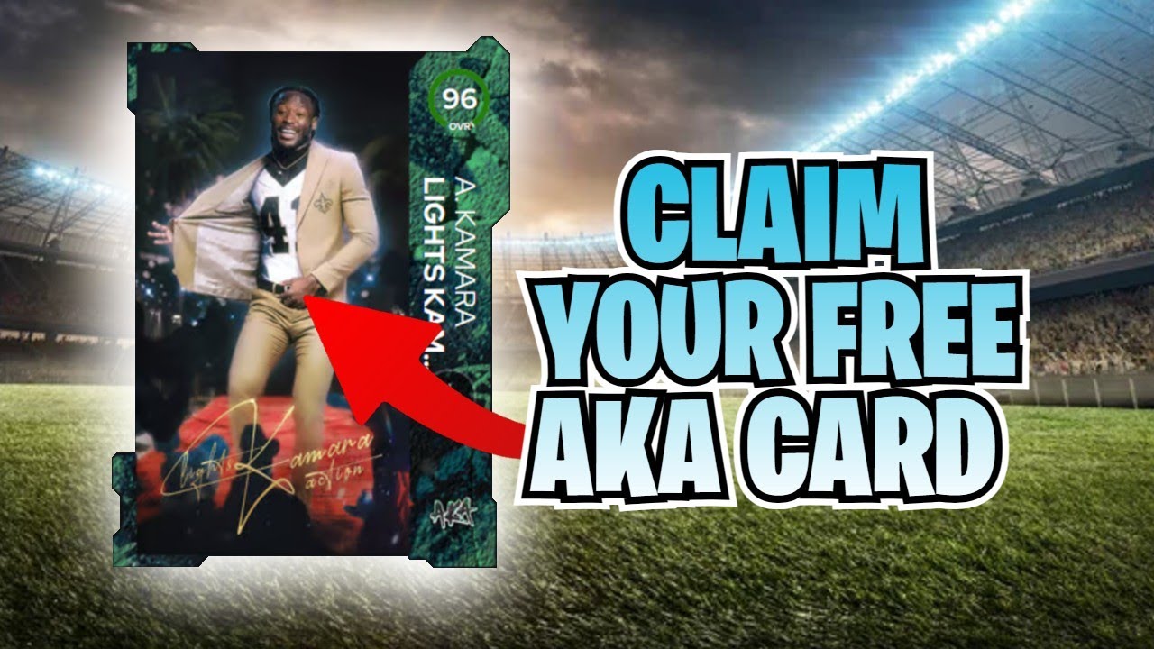 How to Claim Your Free Aka Icon Card in Madden 25 Ultimate Team - YouTube