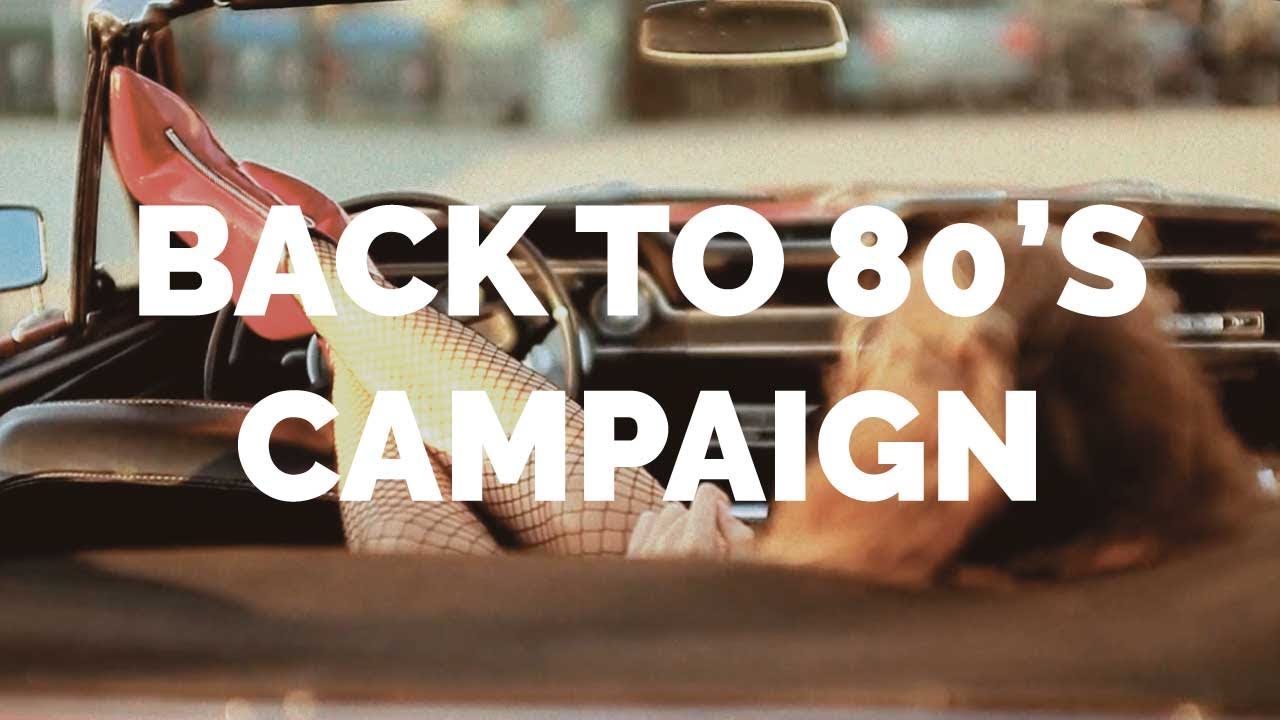 TENDENCIA OCHENTERA - BACK TO 80's CAMPAIGN - YouTube