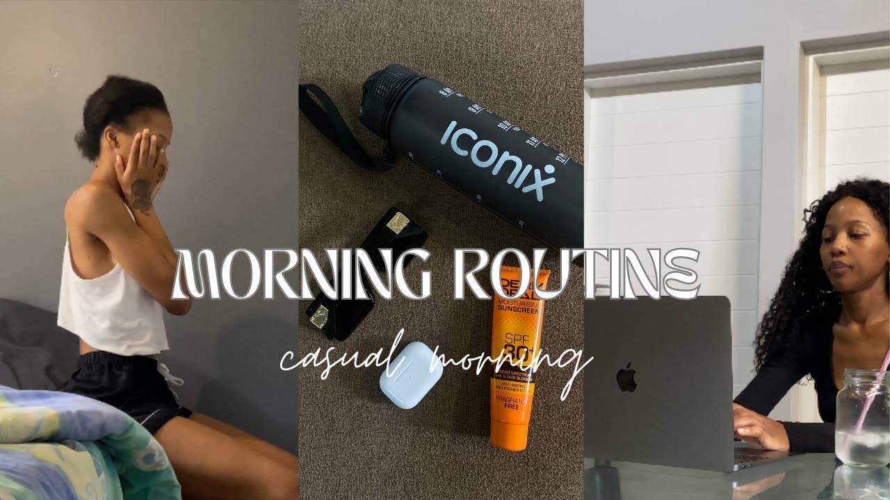 8am morning routine 2023 (start the day with me) - YouTube