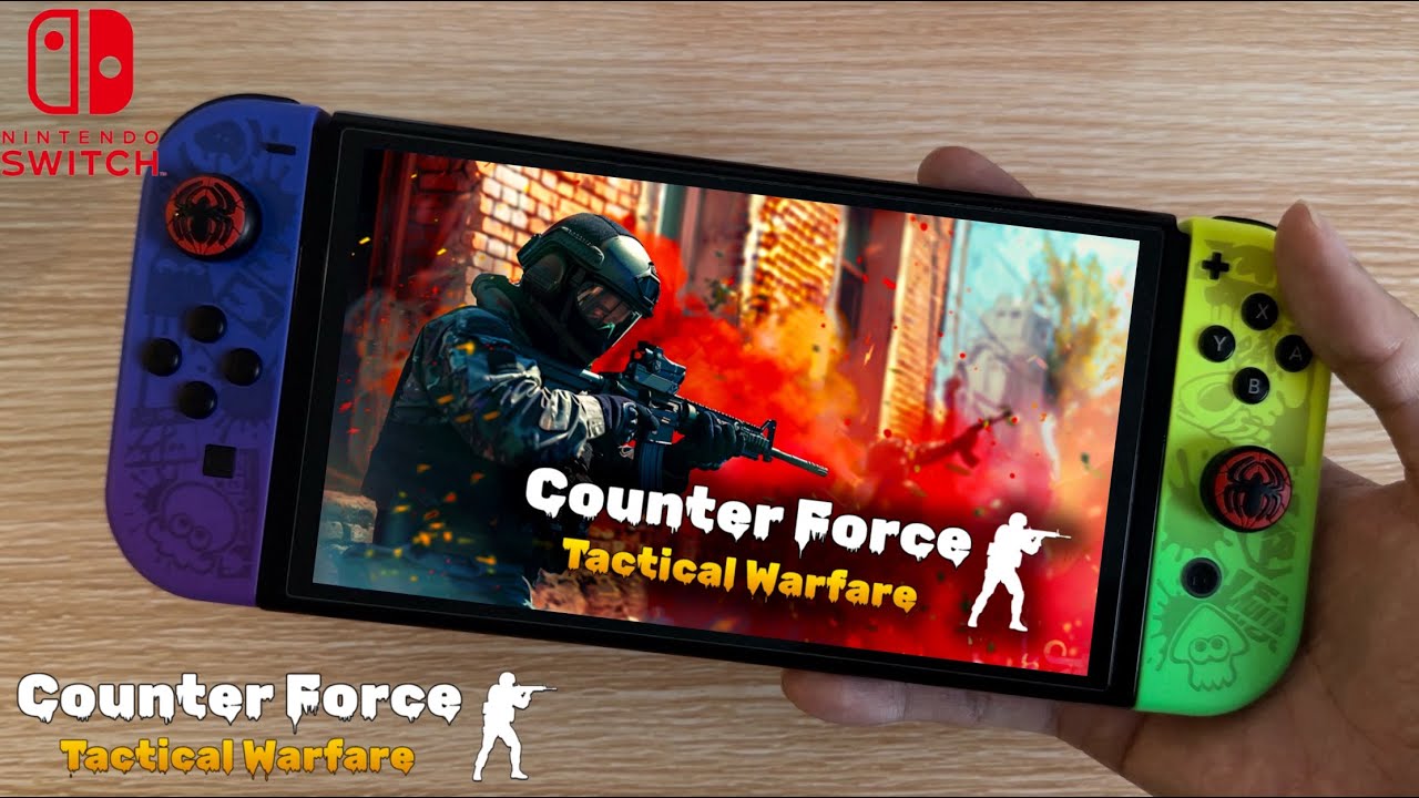 Counter Force: Tactical Warfare on Nintendo Switch Gameplay | Nintendo Switch Oled Gameplay ...