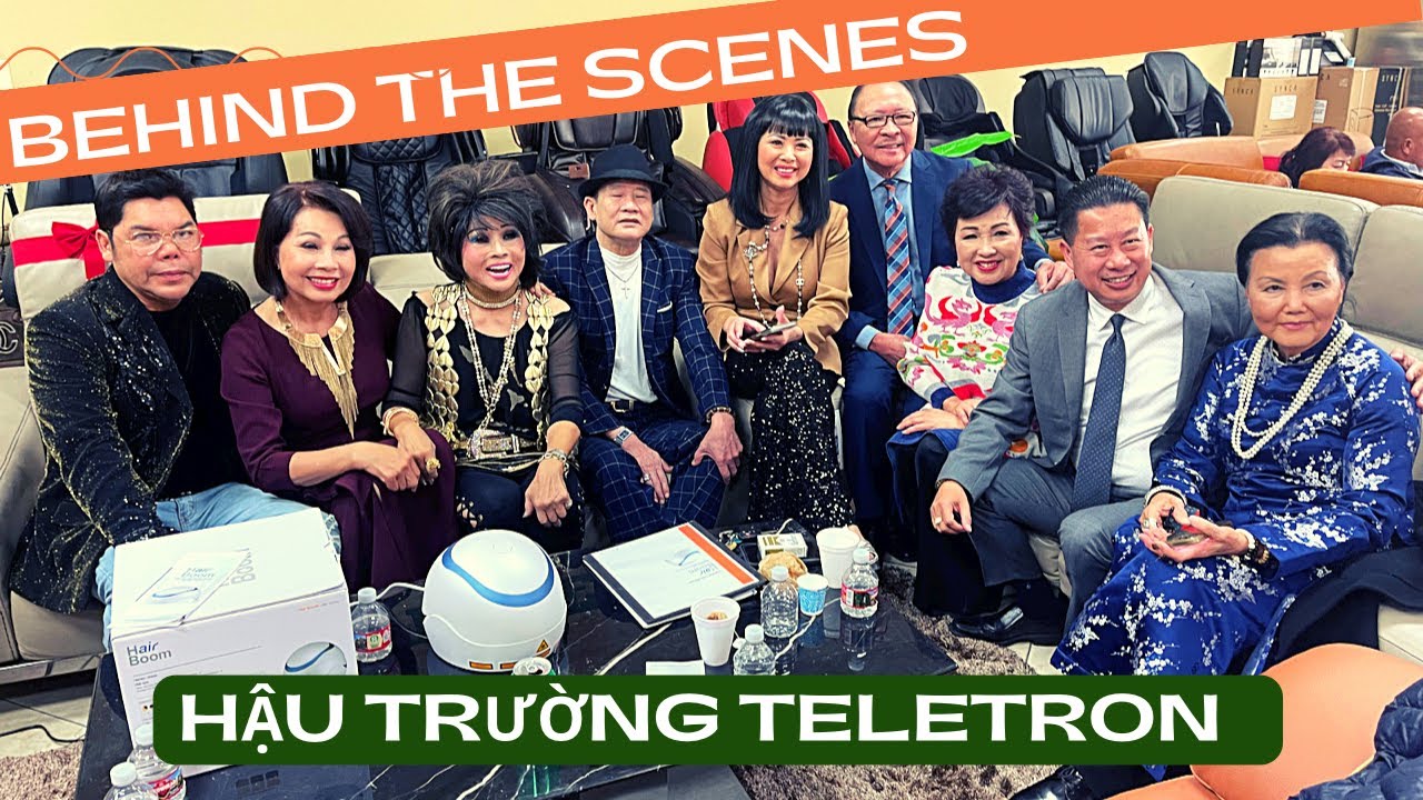 Những khoảnh khắc hài hước chưa từng công bố tại Hậu Trường Teletron với hơn 50 ca sĩ hải ngoại ...