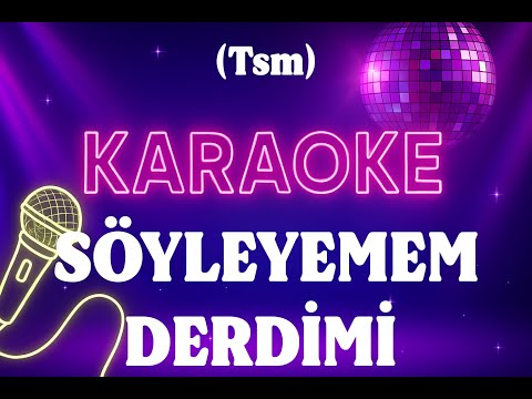 Sibel Can - Söyleyemem Derdimi KARAOKE