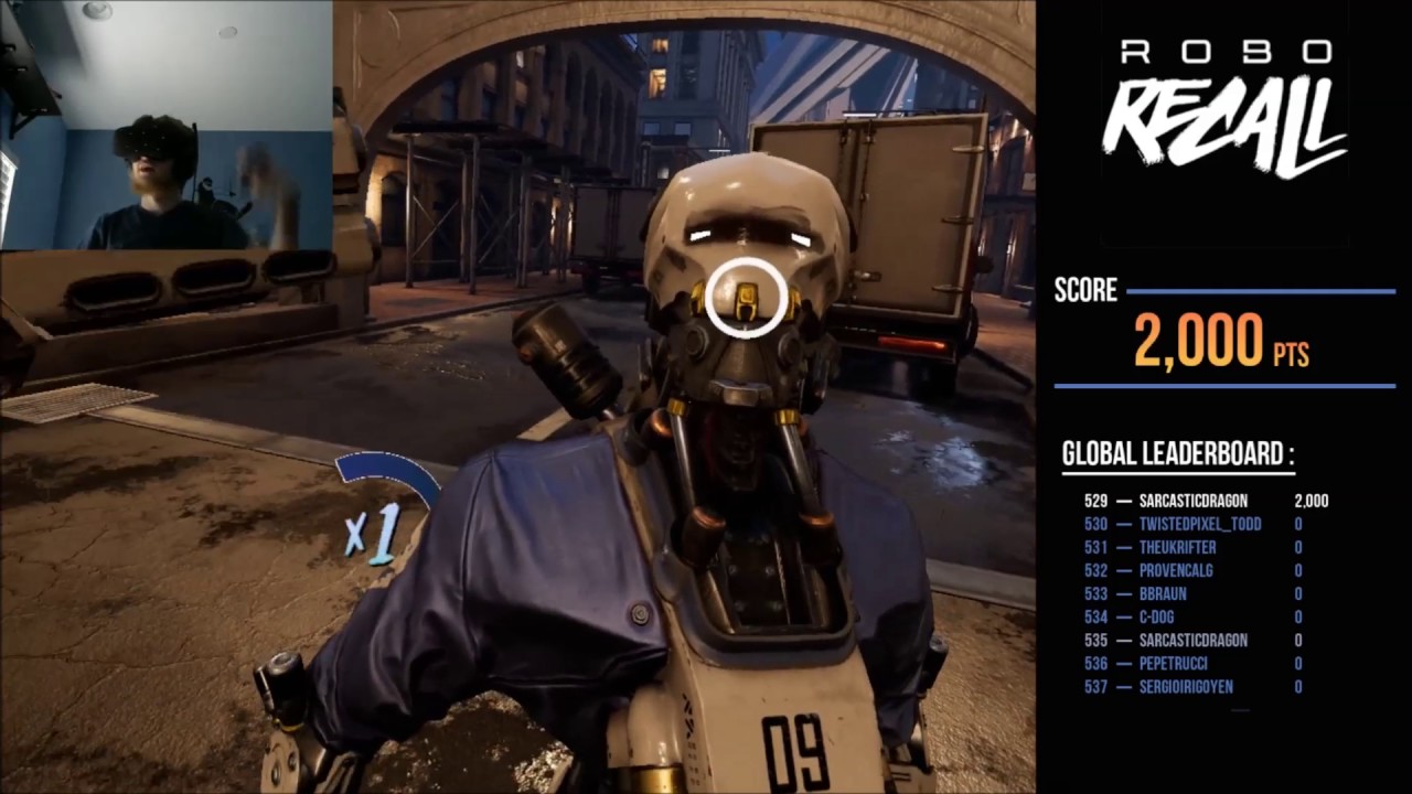 BEST VR GAME YET! Robo Recall - YouTube
