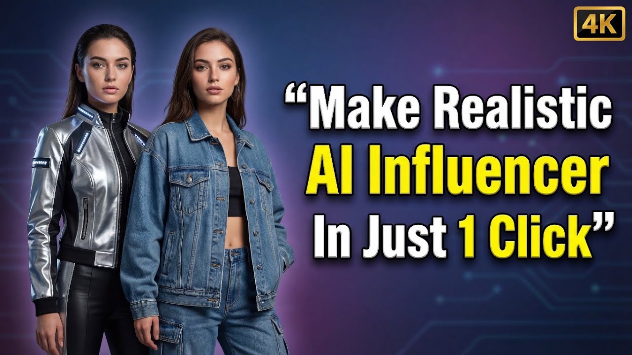 How to Make Ai Influencer | Higgsfield ai influencer Studio - YouTube