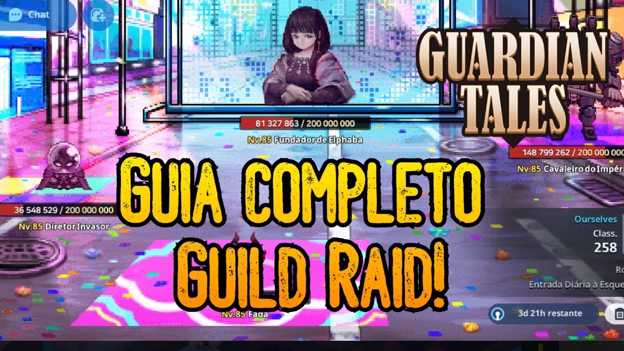 Guia completo da Guild Raid! Guardian Tales o MELHOR RPG mobile f2p ...