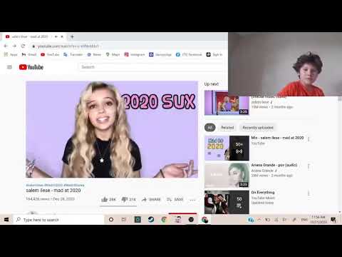 Reacting to Mad at 2020 By Salem Ilese