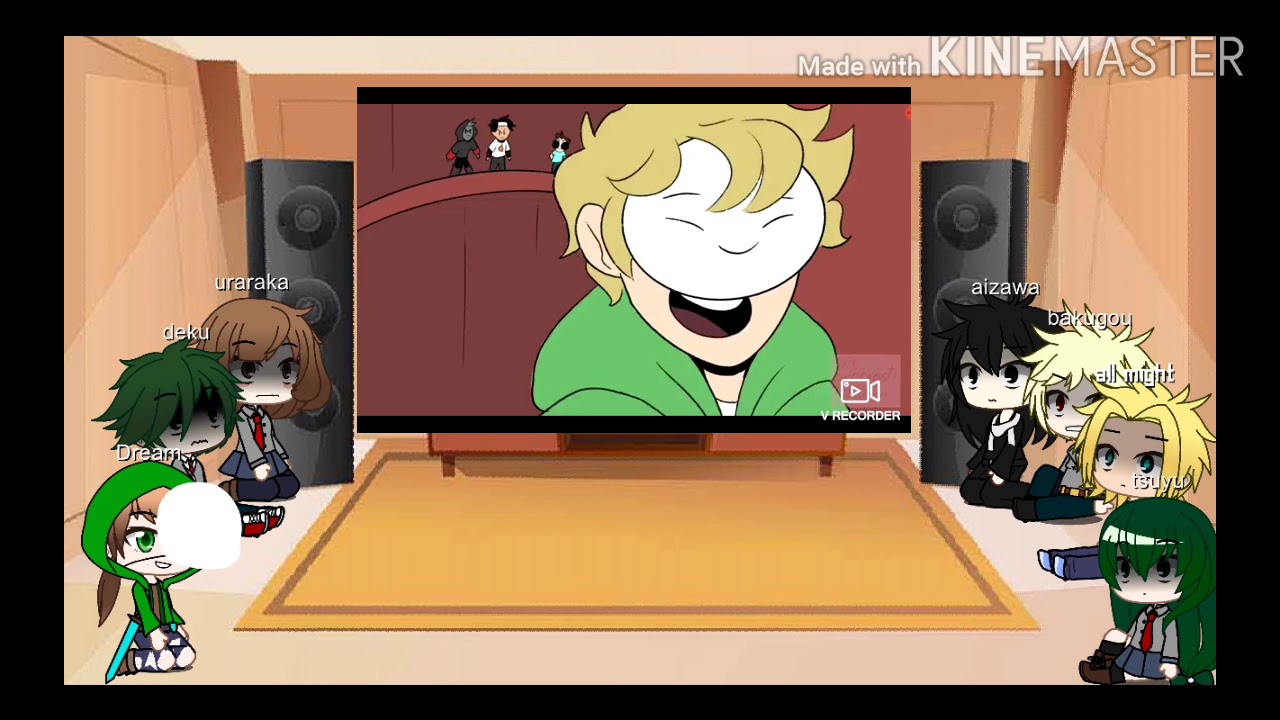 mha reacts to the four muffinteers part 1 (first video) - YouTube