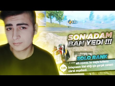 İLK DEFA 4 PARMAK OYNADIM! SON ADAM BAN YEDİ 😂 PUBG MOBİLE SOLO RANK KASMA TAKTİKLERİ