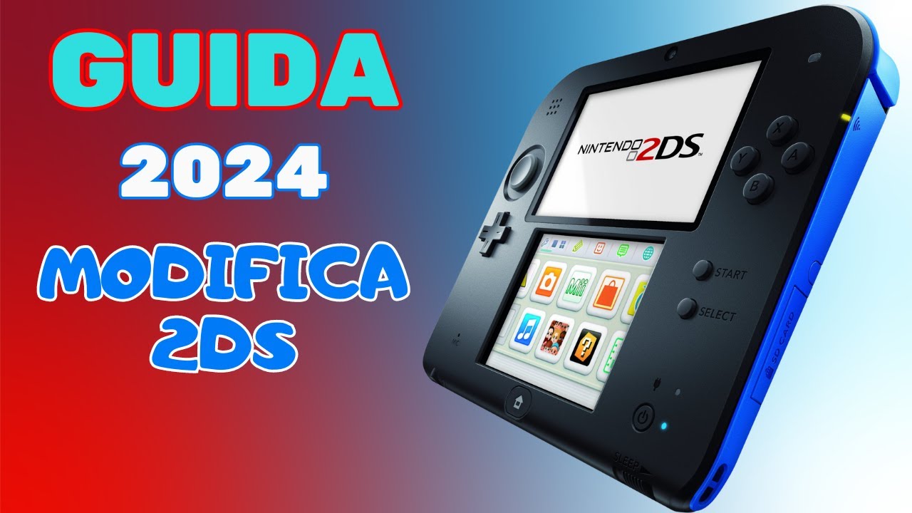 GUIDA MODIFICA old 2DS 2024 FACILE #nintendo #2ds #modding #hack #luma ...