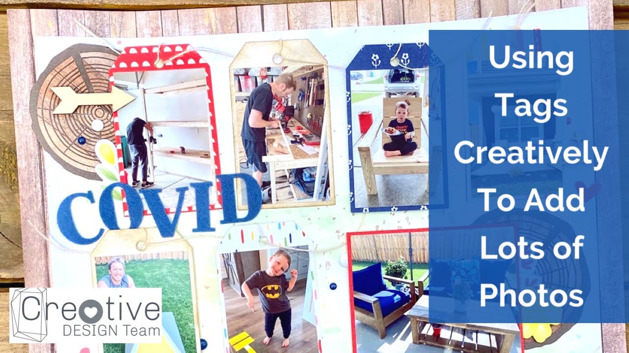 Creative Ways to Use Tags | Woodworking Scrapbook Layout | Creative ...