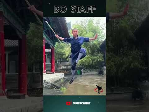 Kung Fu Bo Staff Demonstration