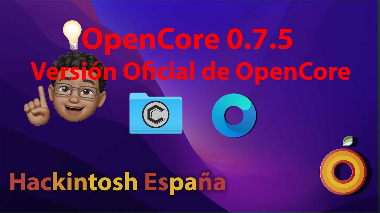 Hackintosh. OpenCore 0.7.5 Oficial sin actualización de kext - YouTube