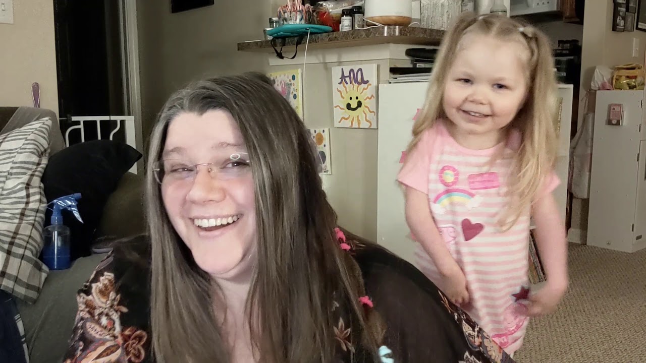 AMC Princess Ana TRYING Nana's hair and makeup - YouTube