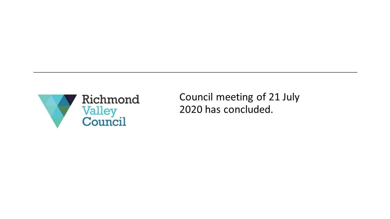 RVC Council Meeting 21/July/2020 - YouTube