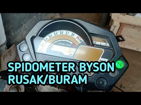Ganti polarizer spidometer Yamaha Byson.!! - YouTube