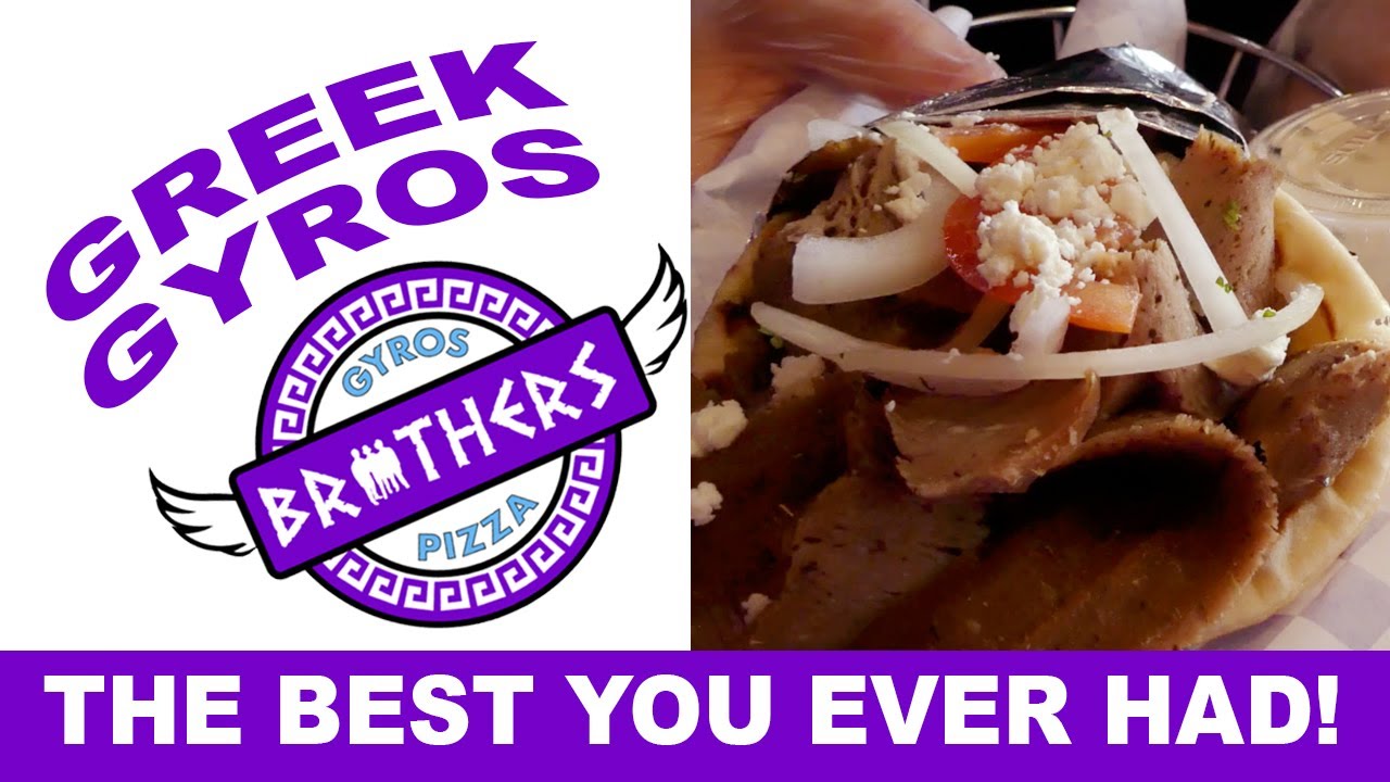 The Best Greek Gyros You Ever Had! - YouTube