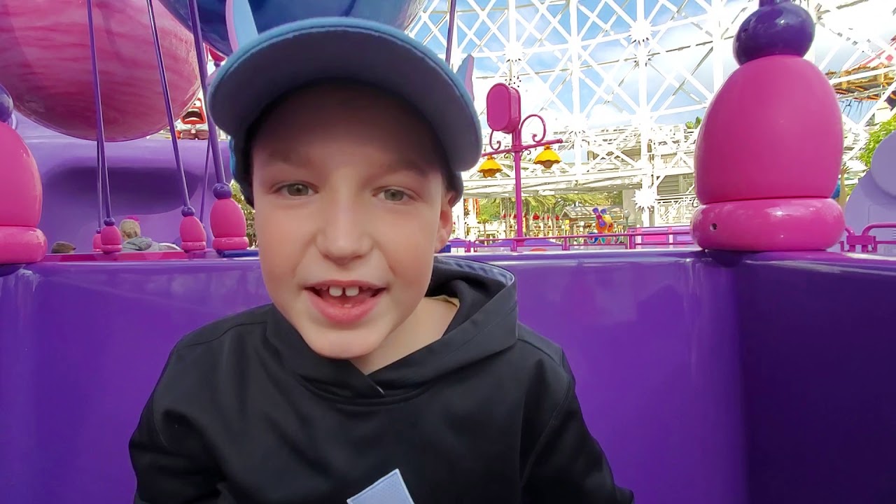 Going on Disney's California Adventure the inside out ride - YouTube