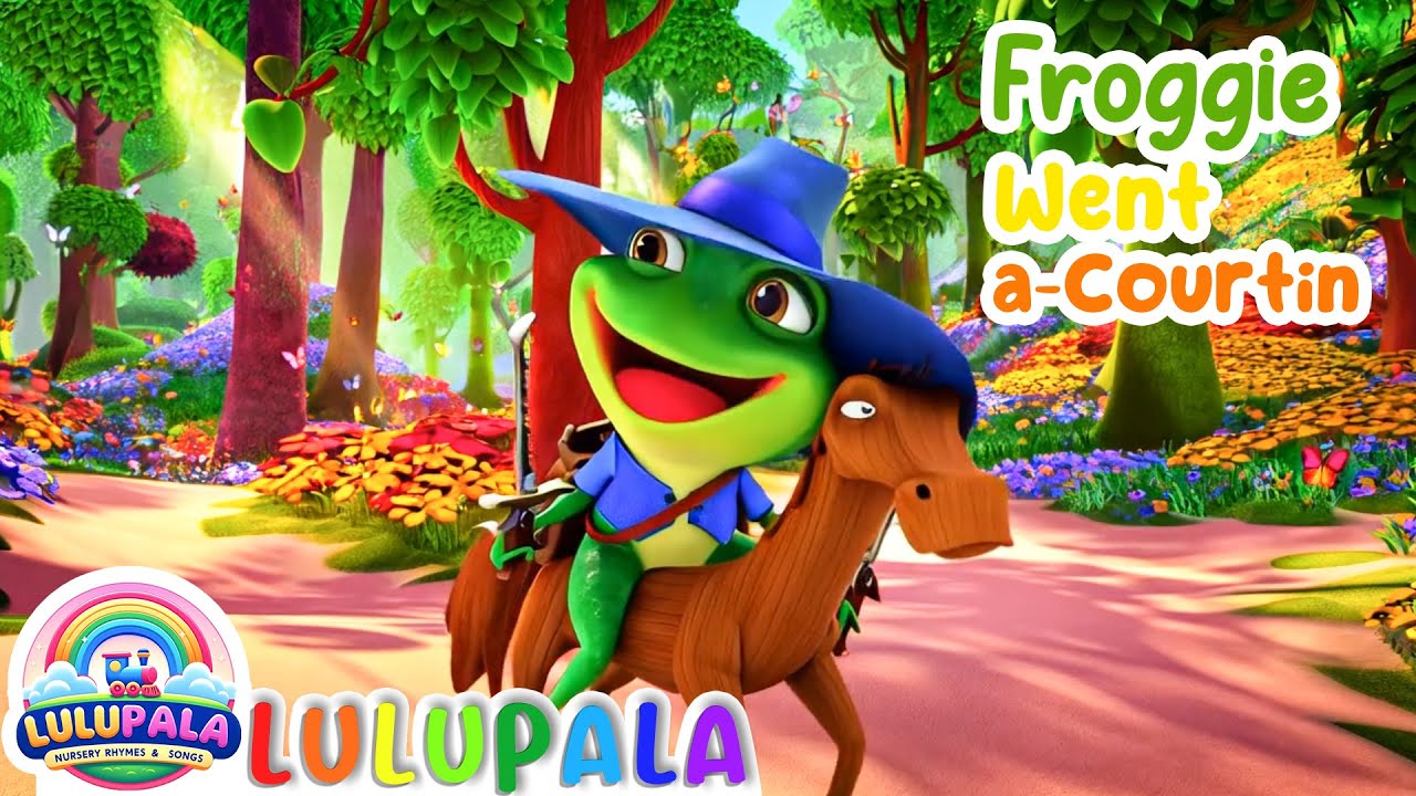 Froggie Went a-Courtin | Best Nursery Rhymes & Kids Songs # ...