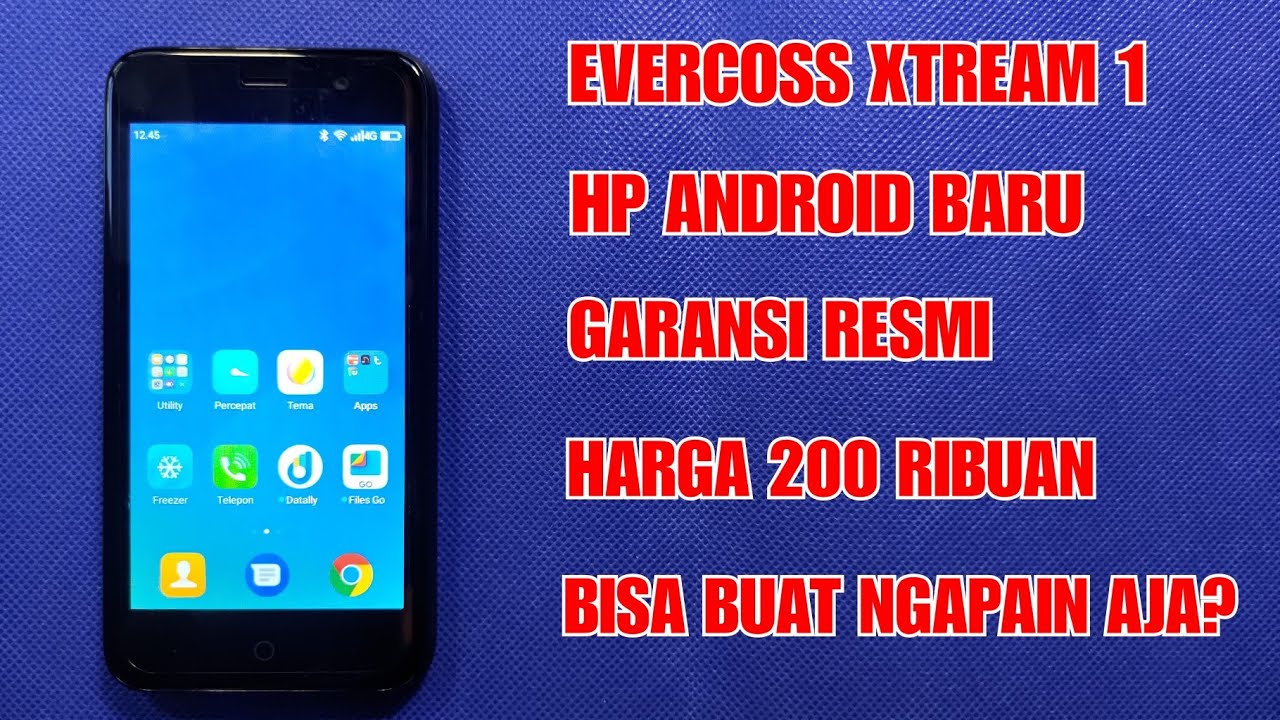 REVIEW EVERCOSS XTREAM 1 . HP 200 RIBUAN BISA BUAT NGAPAIN AJA ? - YouTube