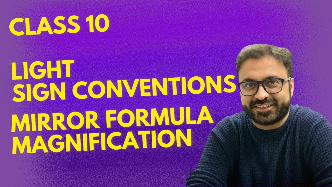 Light: Reflection & Refraction | Sign Conventions, Mirror Formula ...