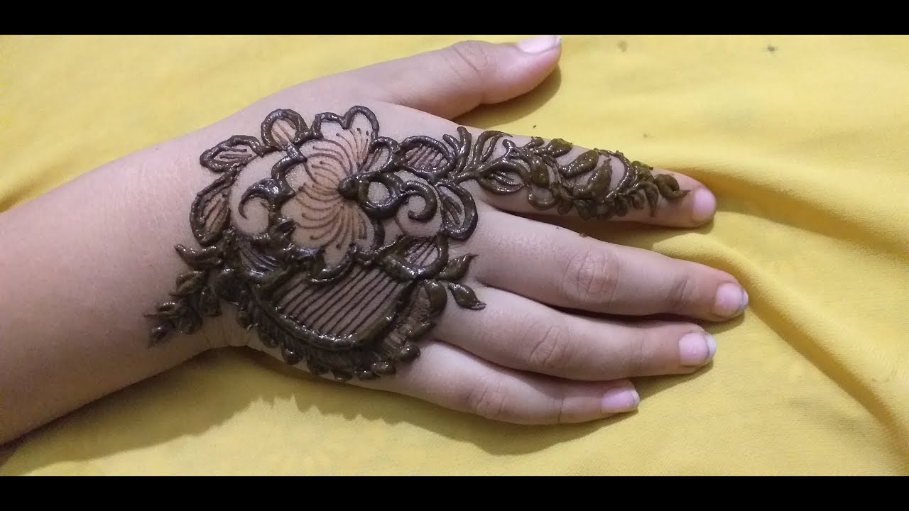 Cute baby henna design Mehndi Designs for Kids | Baby henna tatto new ...