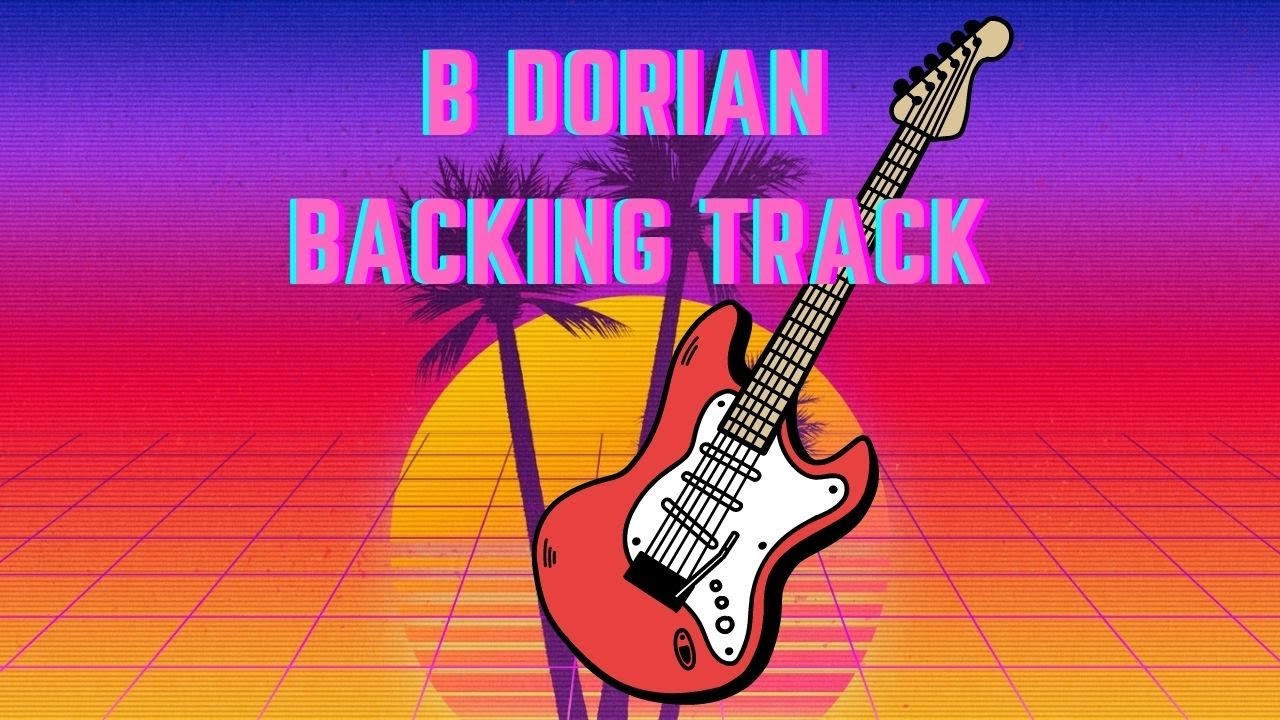B Dorian Funky Groove Backing Track / Modulation / 110BPM - YouTube