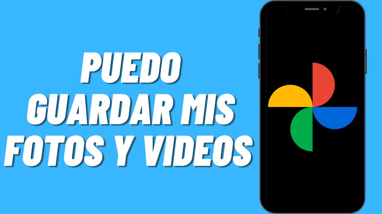 Cómo puedo guardar mis fotos y videos en Google Fotos - YouTube