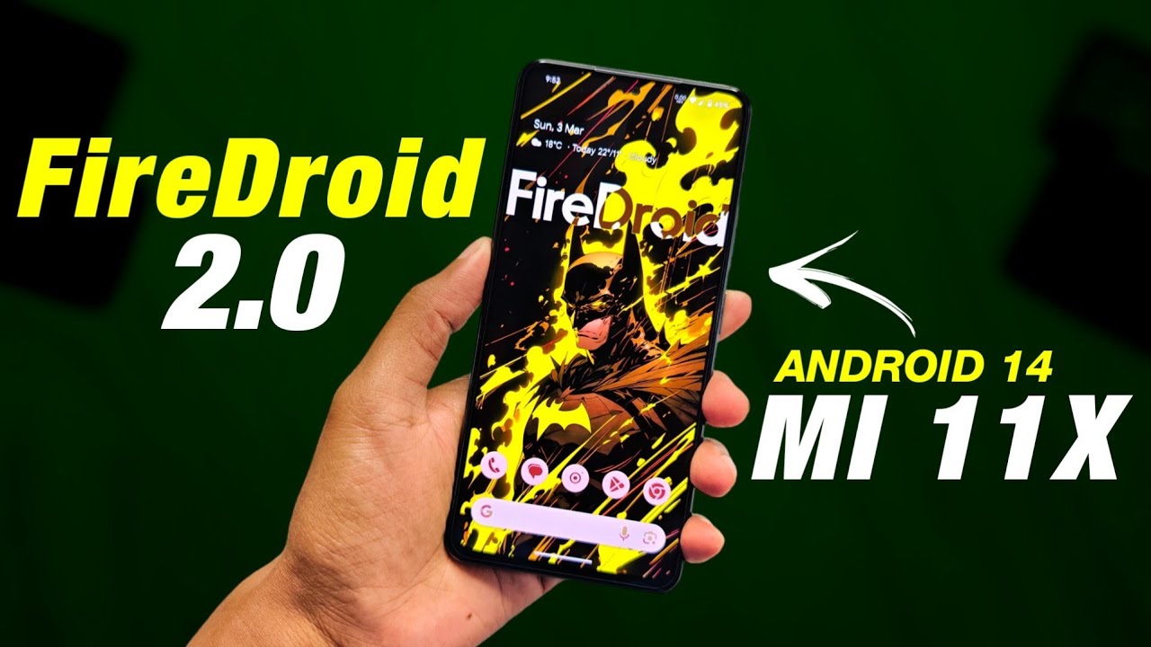 FireDroid 2.0 Official For Mi 11X & POCO F3 | Android 14 | Bugs & Features | Full Detailed ...